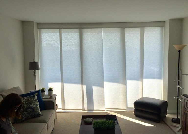 Sliding Fabric Panels – Miami Blinds